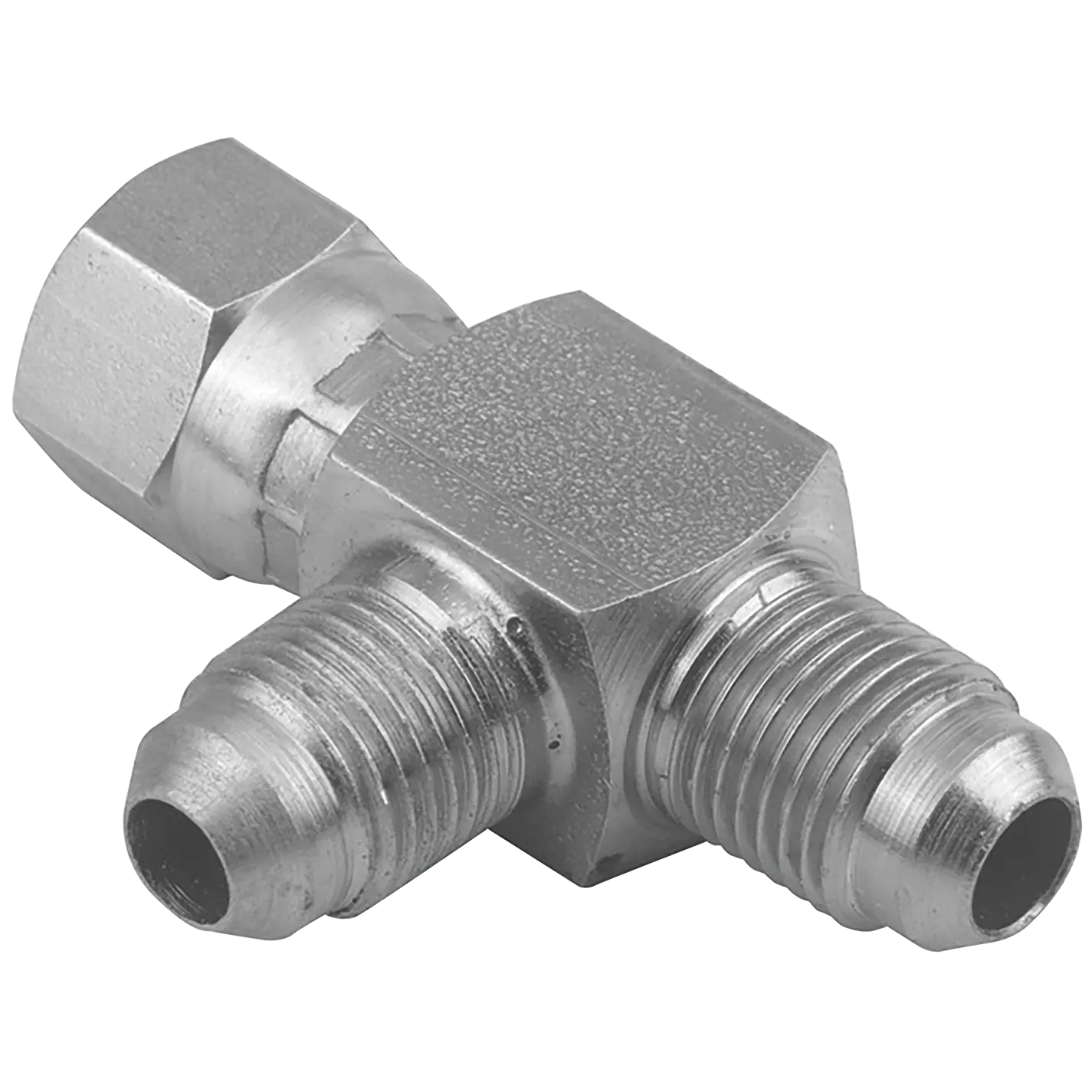 Tees, JIC Male x JIC Swivel Female x JIC Male Branch Tee 37° Cone | Hydraflex