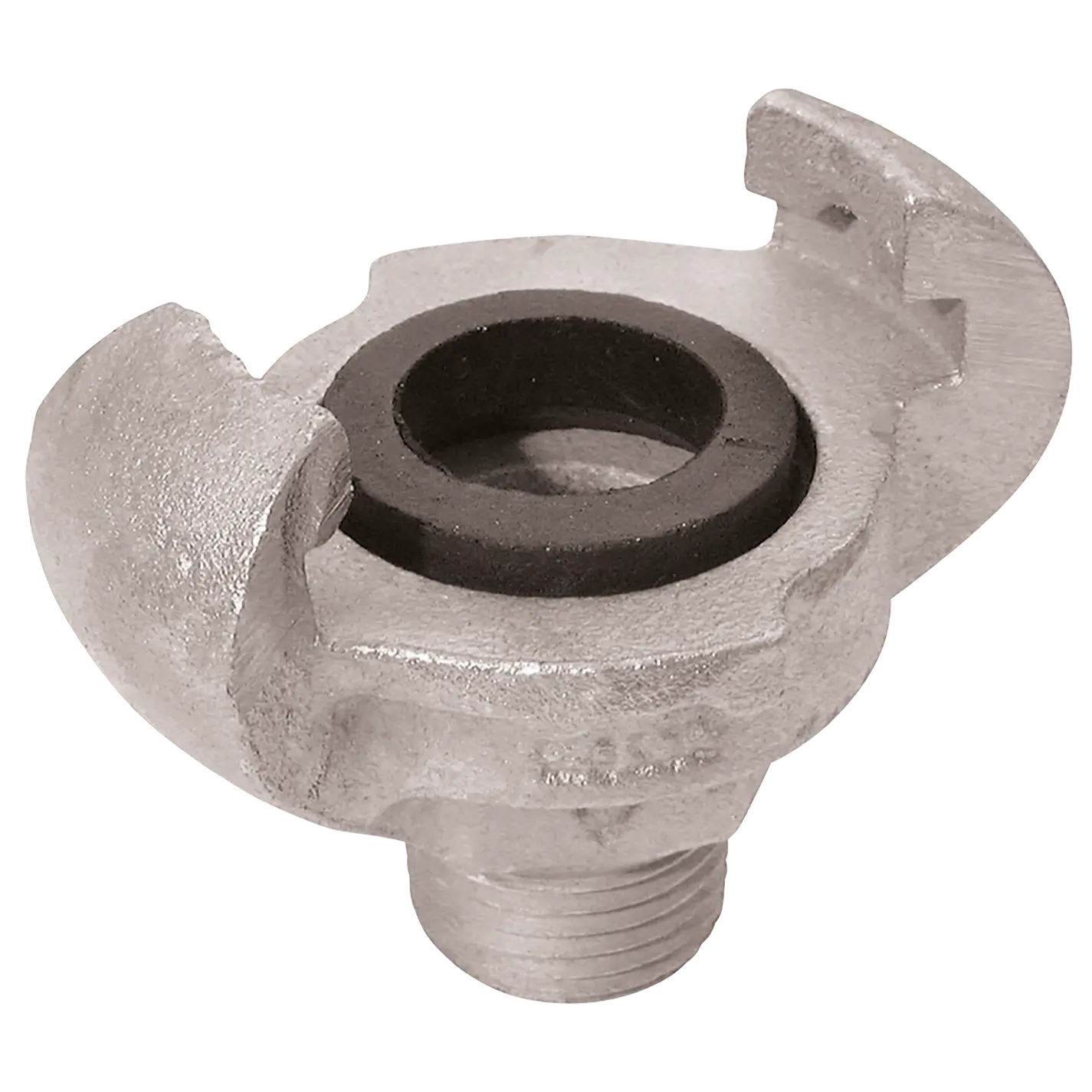 Q3 Male Thread Double Lock Claw Coupling, Zinc Plated with Nitrile Seal ...