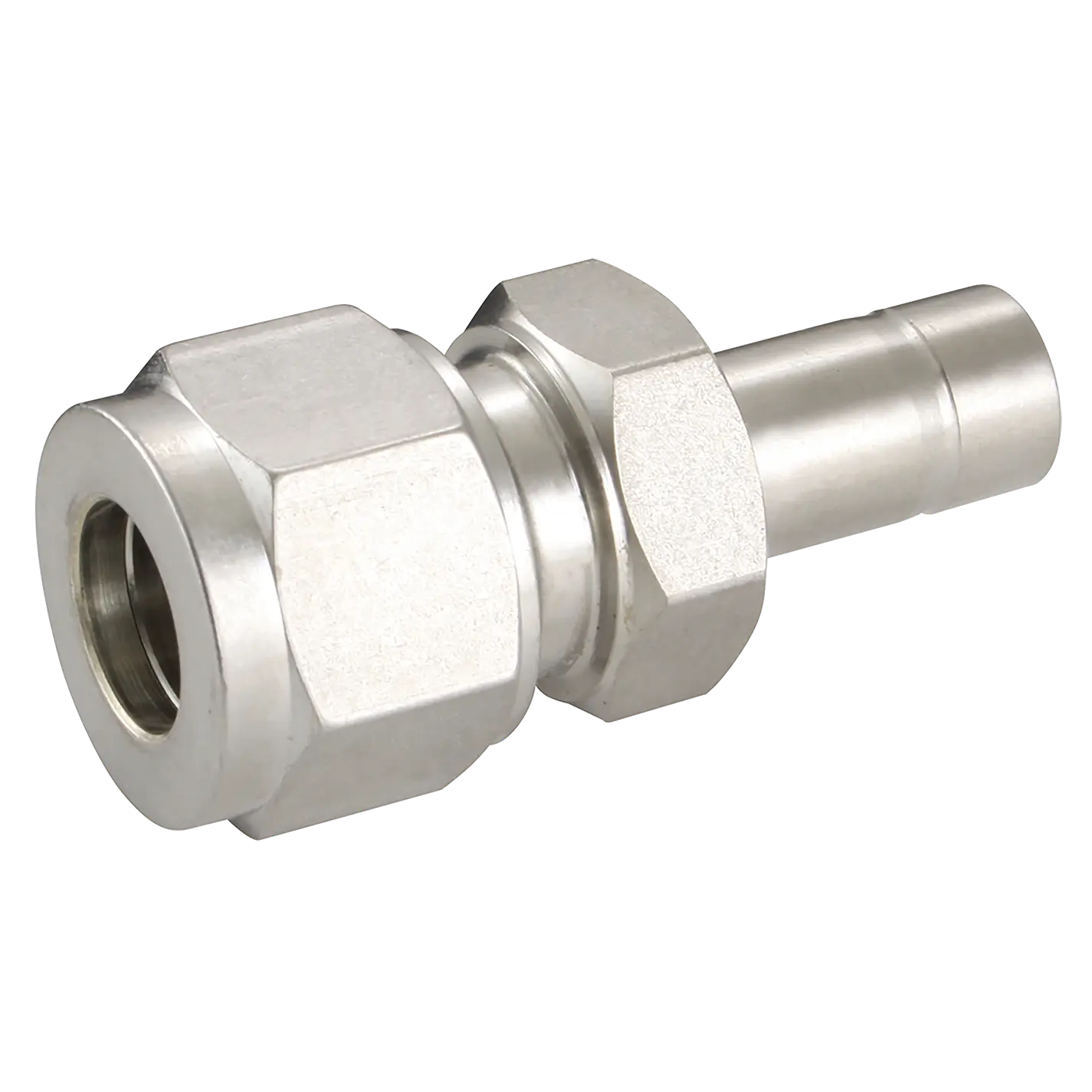 Hydraulic Twin Ferrule Compression Fitting, 316 Stainless Steel ...