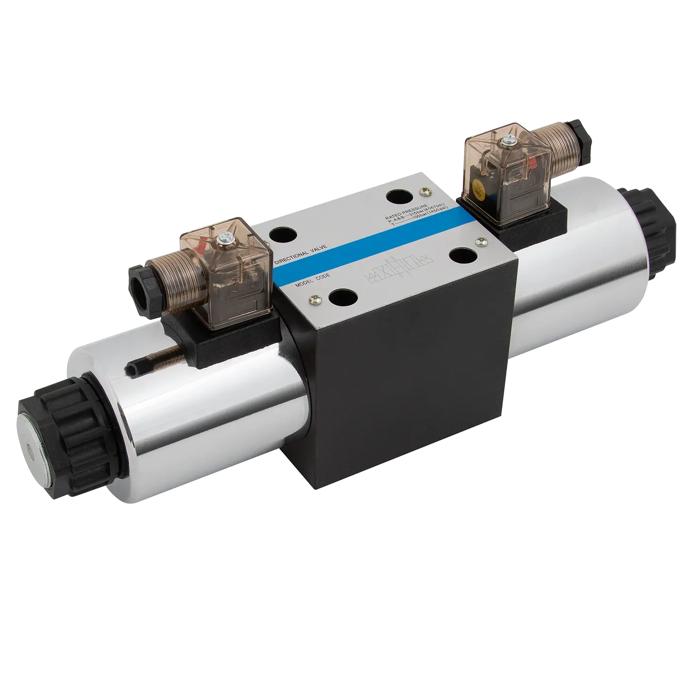 CETOP 5, Double Solenoid, 2 Position, Detented. | Hydraflex