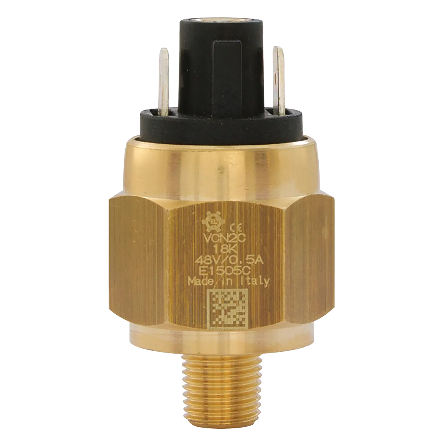 1/4" BSP Taper Male Vacuum Pressure and Temperature Switch, VCN Series ...