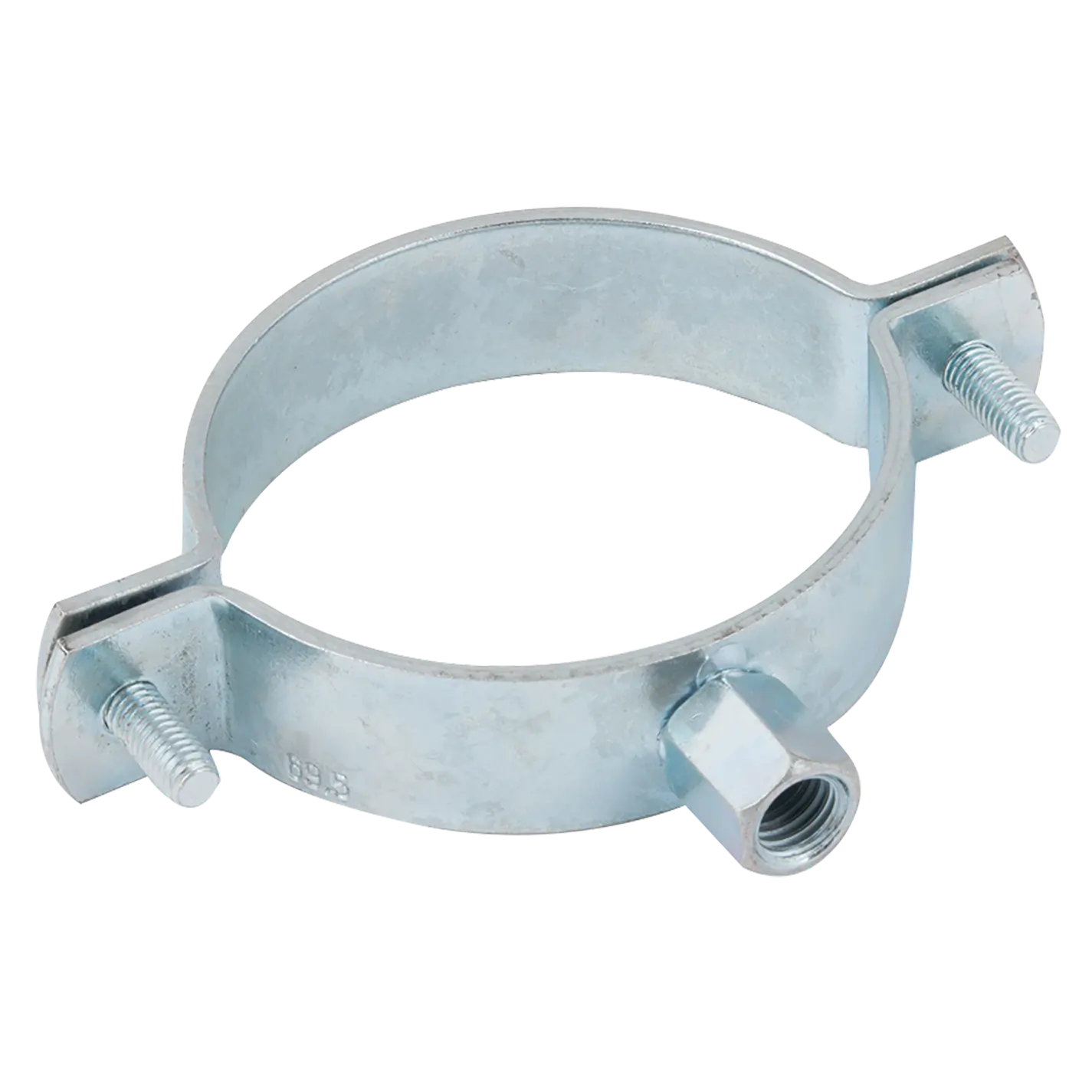 M8-M10 Thread Size BSF Wall or Ceiling Mounted Pipe Clip, Electro Zinc ...