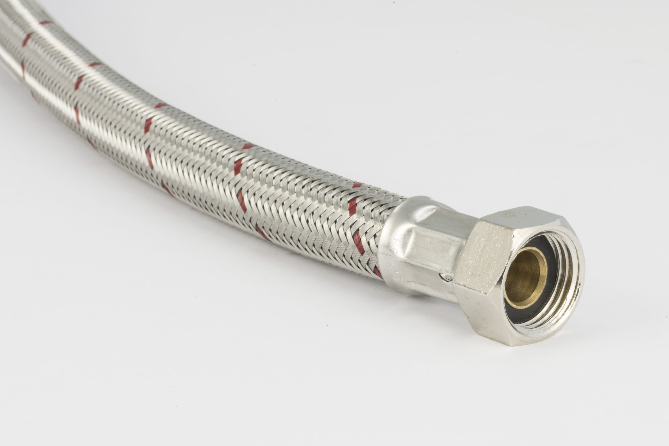 13mm Bore Flexible Tap Connector - 1/2" BSPP Female x 15mm John Guest ...