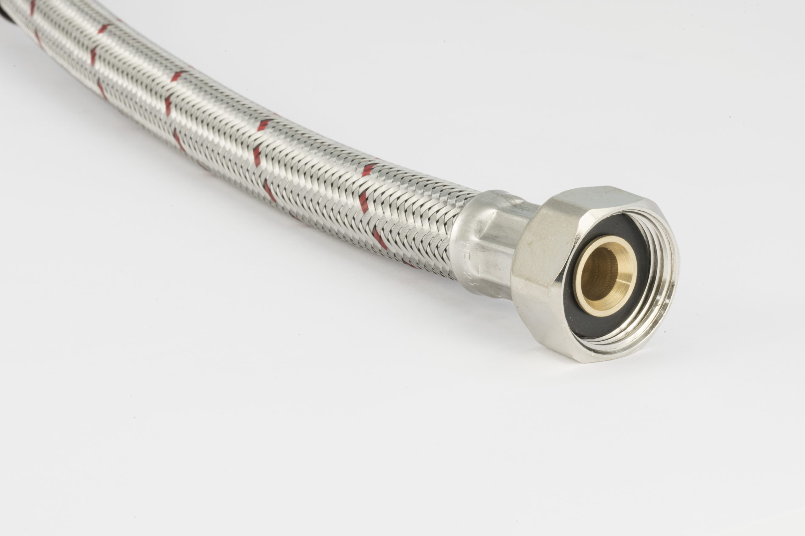 13mm Bore Flexible Tap Connector - 3/4" BSPP Female x 22mm DMfit Valved ...